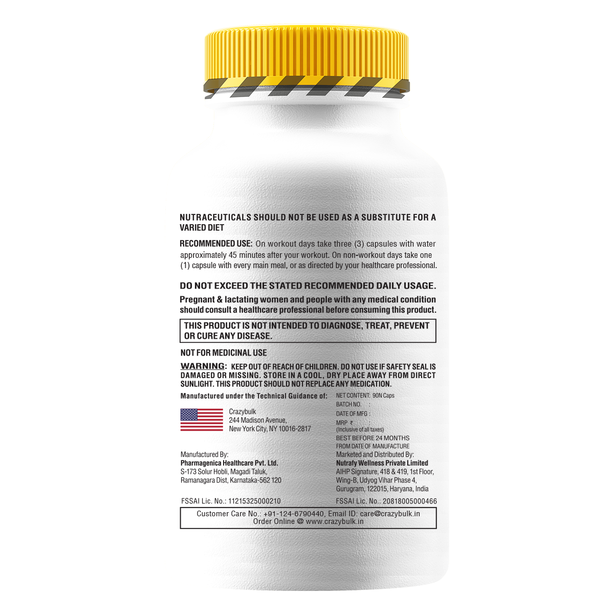 Deca-Max - The Ultimate Pre-Workout | CrazyBulk UK